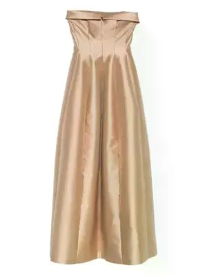 Alberta Ferretti Strapless Gown