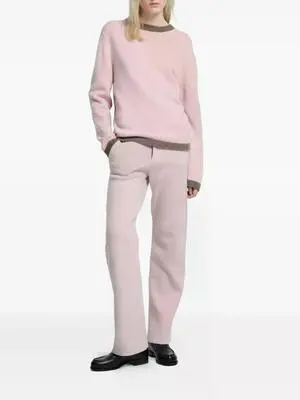 BARRIE Chunky Trousers - Pink