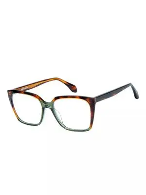 GIGI STUDIOS Ara Square-frame Glasses - Brown