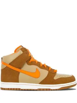 Nike Dunk High Premium Sneakers - Brown