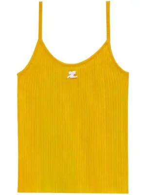 COURREGES Decollete Tank Top