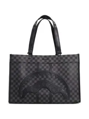 SPRAYGROUND Checked Tote Bag
