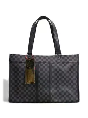 SPRAYGROUND Checked Tote Bag