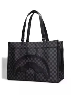 SPRAYGROUND Checked Tote Bag