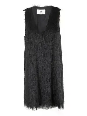 SOLOTRE Fringed Dress