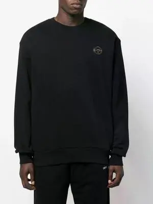 PLEIN SPORT Logo-patch Sweatshirt - Black