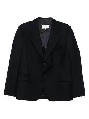 MAISON MARGIELA Single-breasted Blazer - Blue