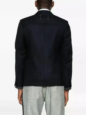 MAISON MARGIELA Single-breasted Blazer - Blue