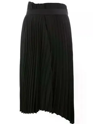 Balenciaga Asymmetrical Pleated Skirt