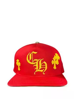 Chrome Hearts Cross-patch Cap - Red