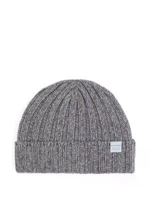 Paul & Shark Ribbed Beanie - Grey