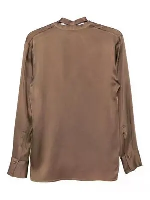 Antonelli Firenze Strap-detail Blouse - Brown