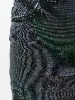 Alexander Wang Distressed Cropped Jeans