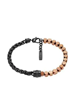 DIESEL® Chain Beaded Bracelet - Black