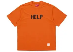 Supreme Help Short Sleeve Top - Orange