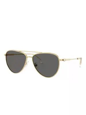 SWAROVSKI Textured-metal Aviator Sunglasses