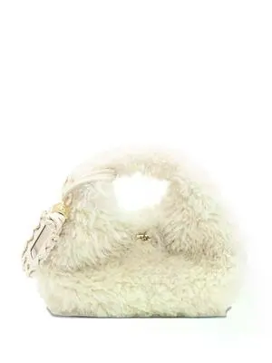 GANNI Fur Hobo Mini Tote