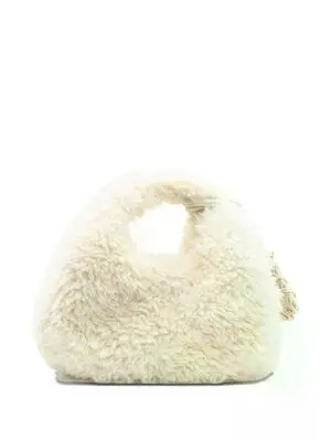 GANNI Fur Hobo Mini Tote