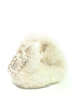 GANNI Fur Hobo Mini Tote