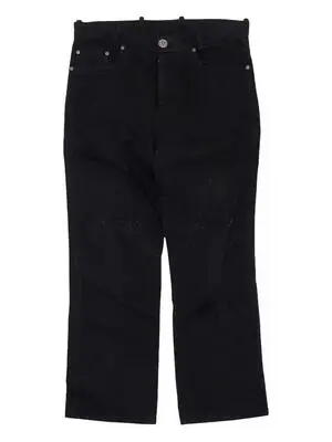 Chrome Hearts Five-pocket Jeans With Knee Detail