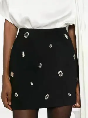 David Koma Embellished Mini Skirt