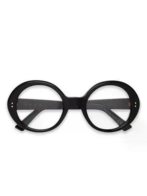 Marni Round-frame Eyeglasses - Black