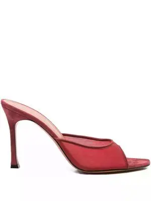 Amina Muaddi Alexa Heeled Sandals