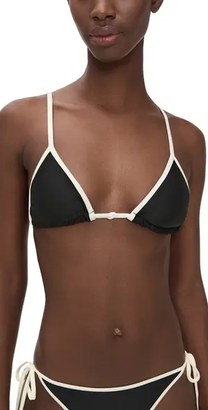 PALMACEA Kaya Bikini Top - Black