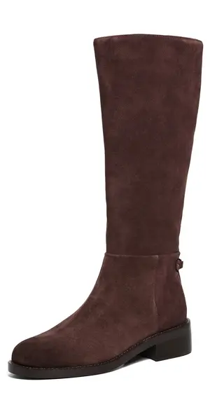 Sam Edelman Milla Knee High Boots - Choco