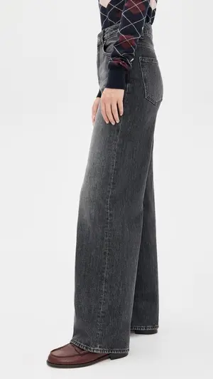 ALIGNE Wide-leg Denim Jeans