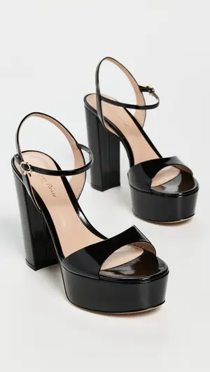 GIANVITO ROSSI Marlena Nuit Platform High Heel Sandals