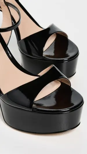 GIANVITO ROSSI Marlena Nuit Platform High Heel Sandals