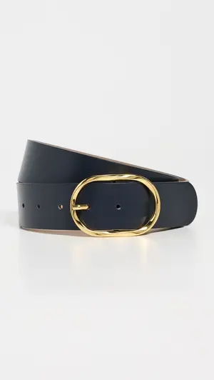 B-low The Belt Kyra Leather Belt - Midnight/gold