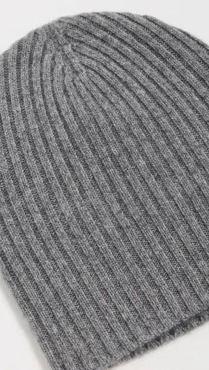 Jenni Kayne Cashmere Beanie - Grey