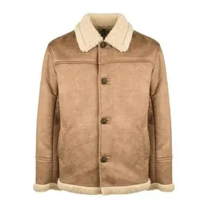 MC2 SAINT BARTH Eco-Shearling Jacket - Brown