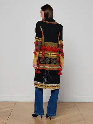 L'Agence Kada Crochet Coat