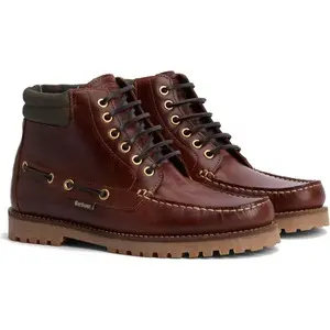 Barbour Contrast Stitching Boots For Men