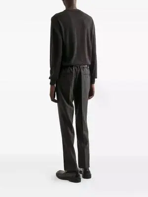 Dolce & Gabbana Cashmere Crew Neck Sweater - Grey