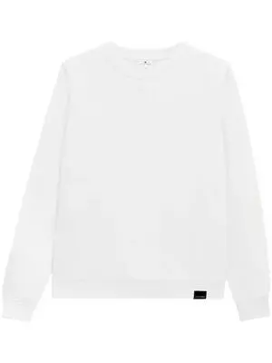 COURREGES Embroidered-logo Cotton Sweatshirt