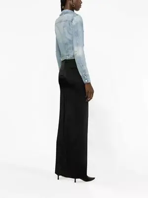 COURREGES Zip-up Denim Jacket