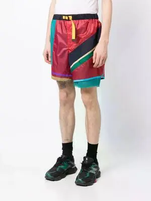 Kolor Panelled Sports Shorts