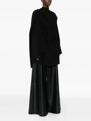 Rick Owens Draped High Neck Dress