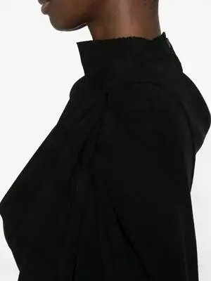Rick Owens Draped High Neck Dress