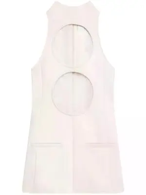 COURREGES Cut-out Sleeveless Minidress