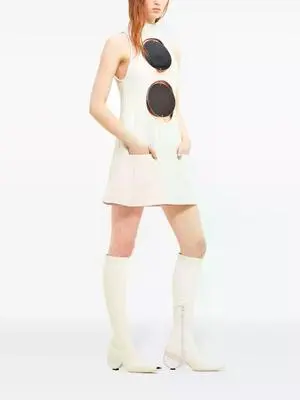 COURREGES Cut-out Sleeveless Minidress