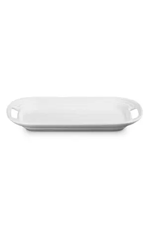 LE CREUSET Stoneware Serving Platter - White