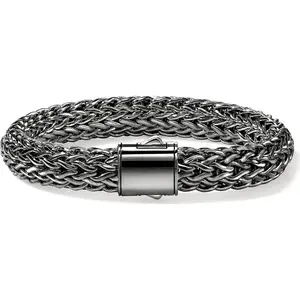 John Hardy Icon Chain Bracelet - Darkened Silver