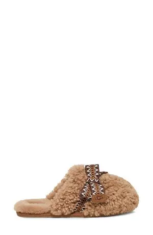 UGG Maxi Curly Genuine Shearling Scuff Slipper