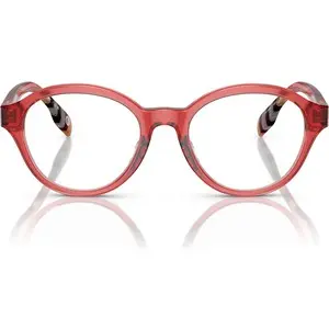 Burberry Phantos Optical Glasses - Red/demo Lens