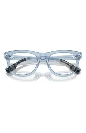 Burberry 45mm Square Optical Glasses - Azure/demo Lens
